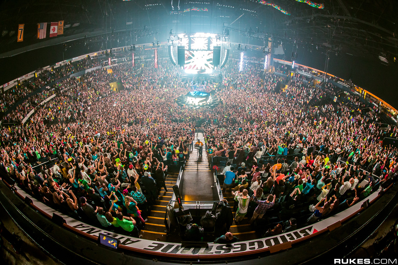Bassnectar @ The Bridgestone Arena (Nashville, TN) - December 31, 2012